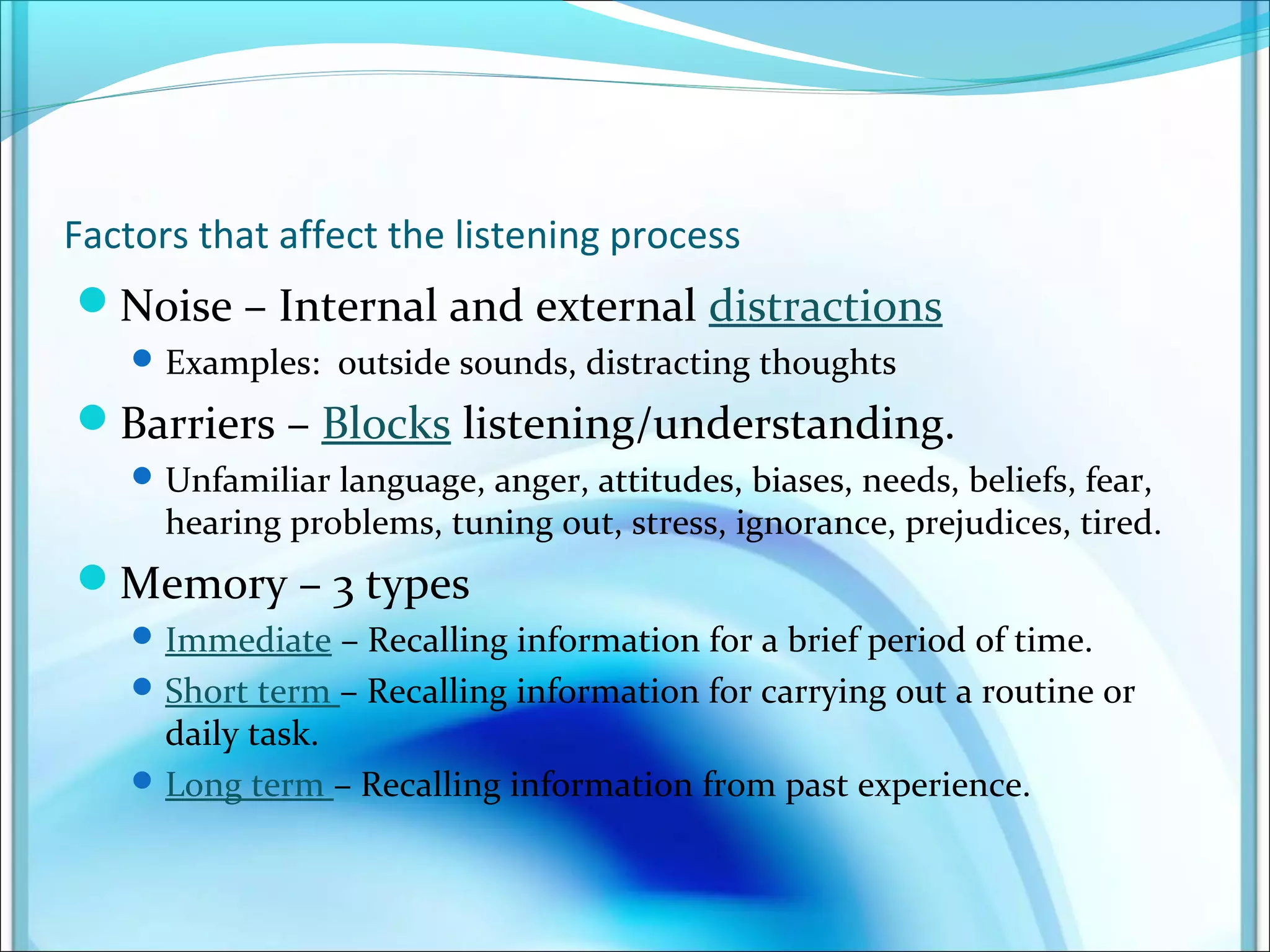 Listening skills | PPT