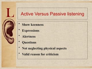 Listening skills | PPT