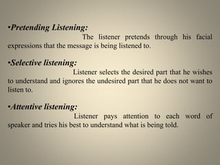 Listening skills | PPTX