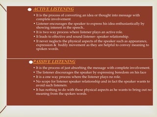 Listening skills | PPT