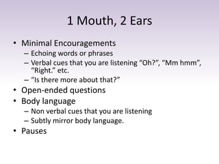 Listening skills | PPTX