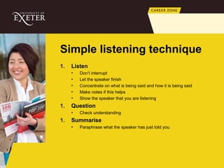 Listening skills | PPT