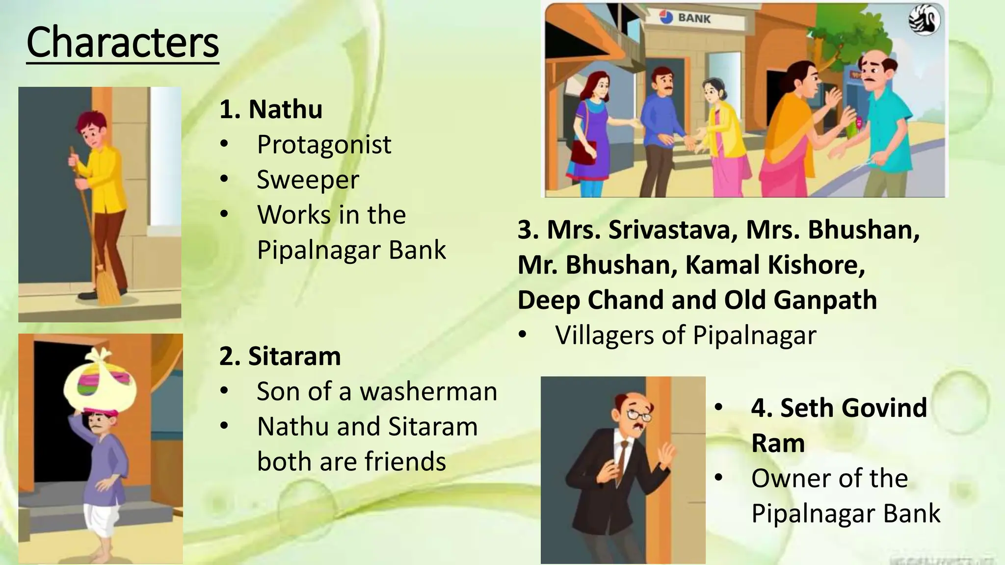 Listening Skills From the Story “The Boy Who Broke the Bank” by Ruskin ...