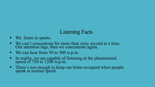 Listening skills | PPTX