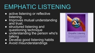Listening skills | PPT