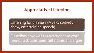 Listening skills | PPTX