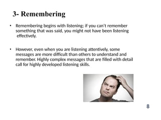 listening skills.pptx orgaiztaio psychology | PPTX