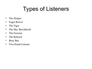 Presentation on Listening Skills for students.ppt