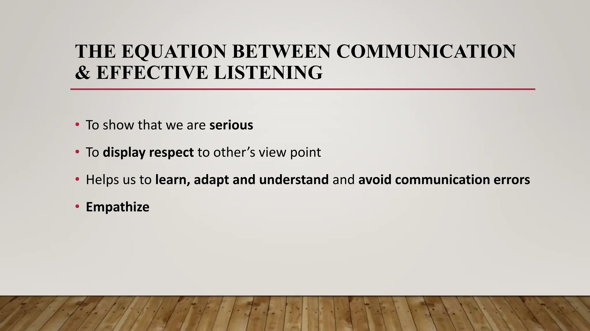 Listening skills Empathic listening skil | PPTX