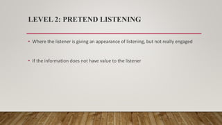 Listening skills Empathic listening skil | PPTX