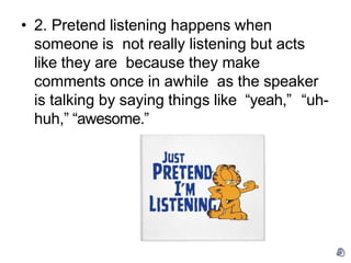 Listening skills active passive | PPTX