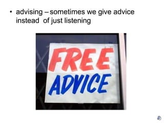 Listening skills active passive | PPT