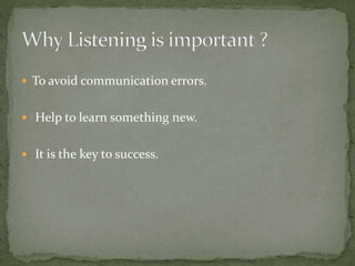 Listening skills paper no 12. | PPT