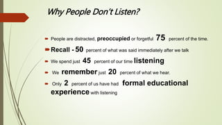 Listening skills | PPT