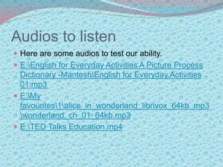 Introduction to Listening Skills | PPTX