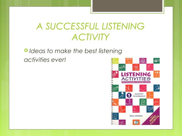 Listening skills teaching | PPT
