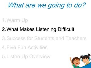 Five Fun Activities to Build Listening Skills | PPTX