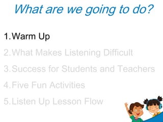 Five Fun Activities to Build Listening Skills | PPTX