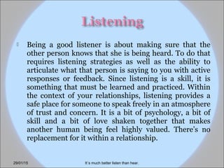 Listening strategies | PPT