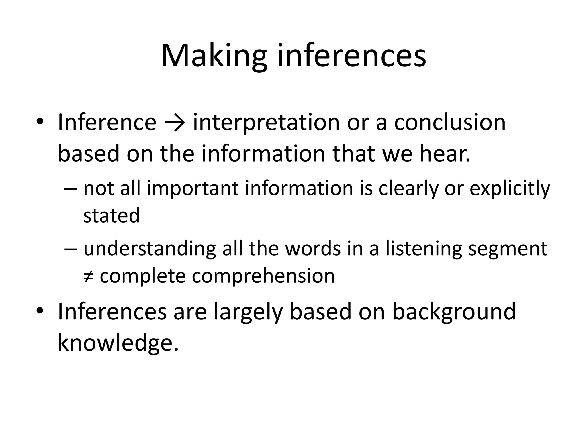 Listening strategies | PPTX
