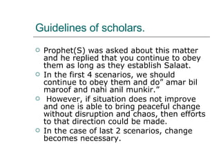 Listeningt and obeying the leader in Islam | PPT