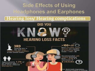 Listening to music the dangers of earphone use | PPT