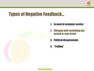 Listening to negative feedback | PPT