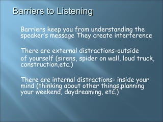 LISTENING VS HEARING | PPT