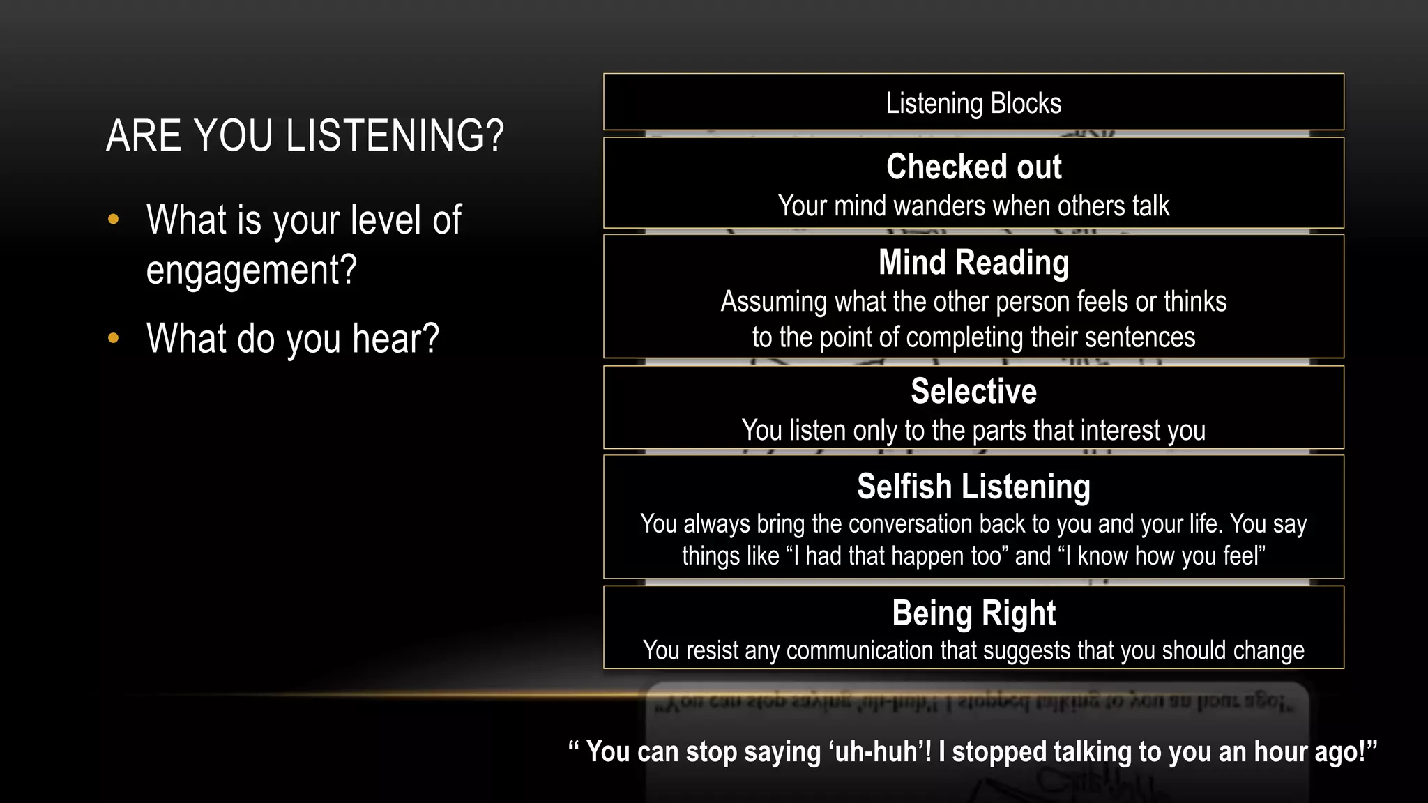 Listening with empathy | PPT