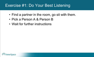 How Great Leaders Listen | PPTX