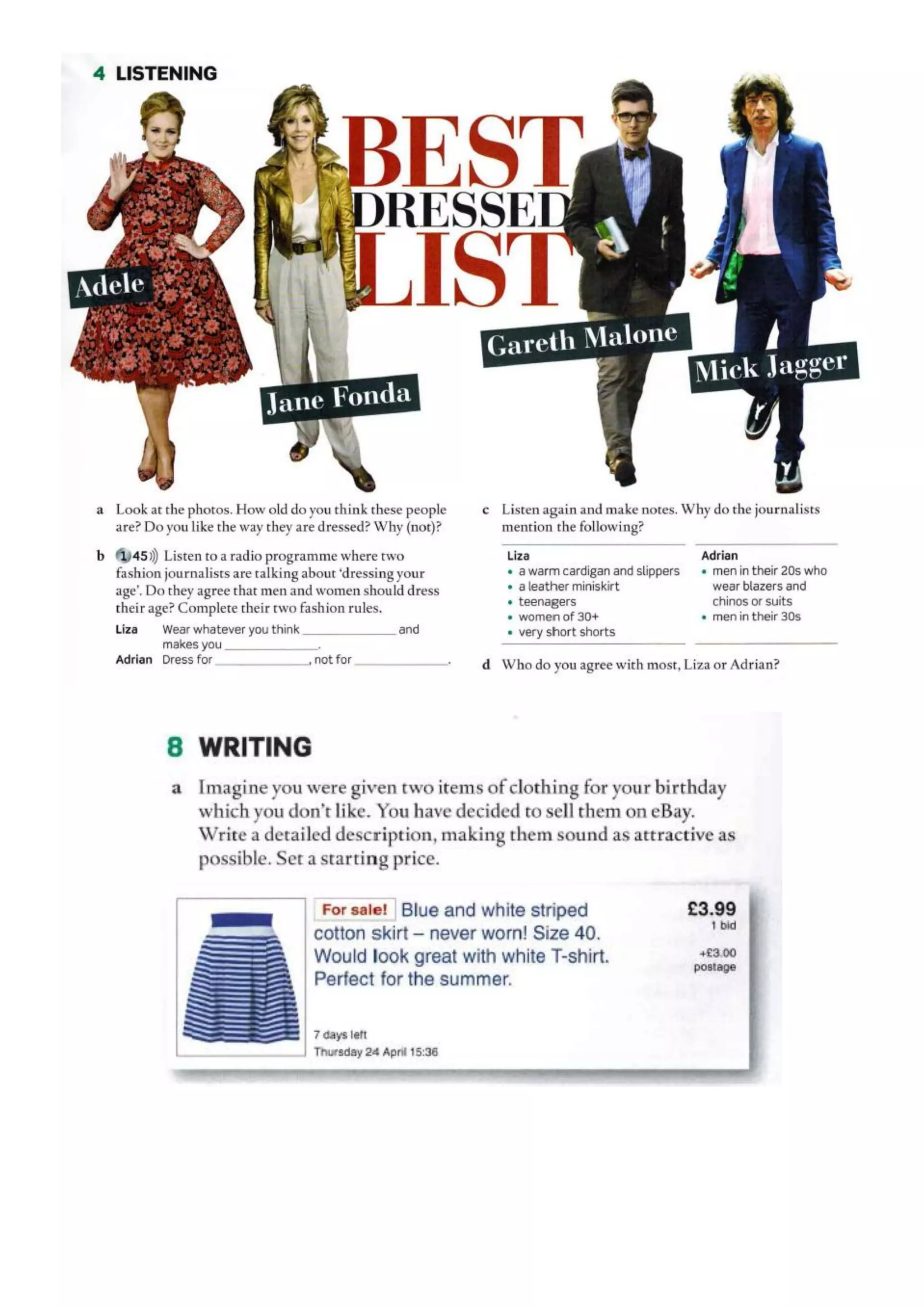 Listening about clothes | PDF