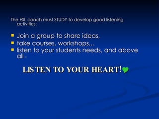 Listening SKILLS - How to teach | PPT