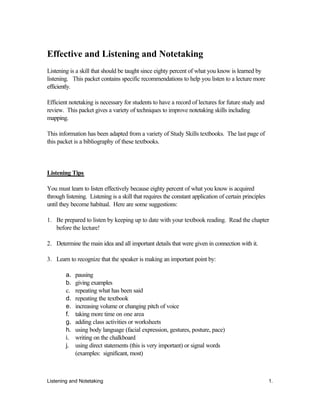 Listen notes | PDF