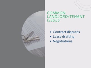 Landlord/Tenant Disputes | PDF