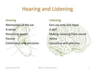 Listen up! Improving listening skills and awareness | PPTX