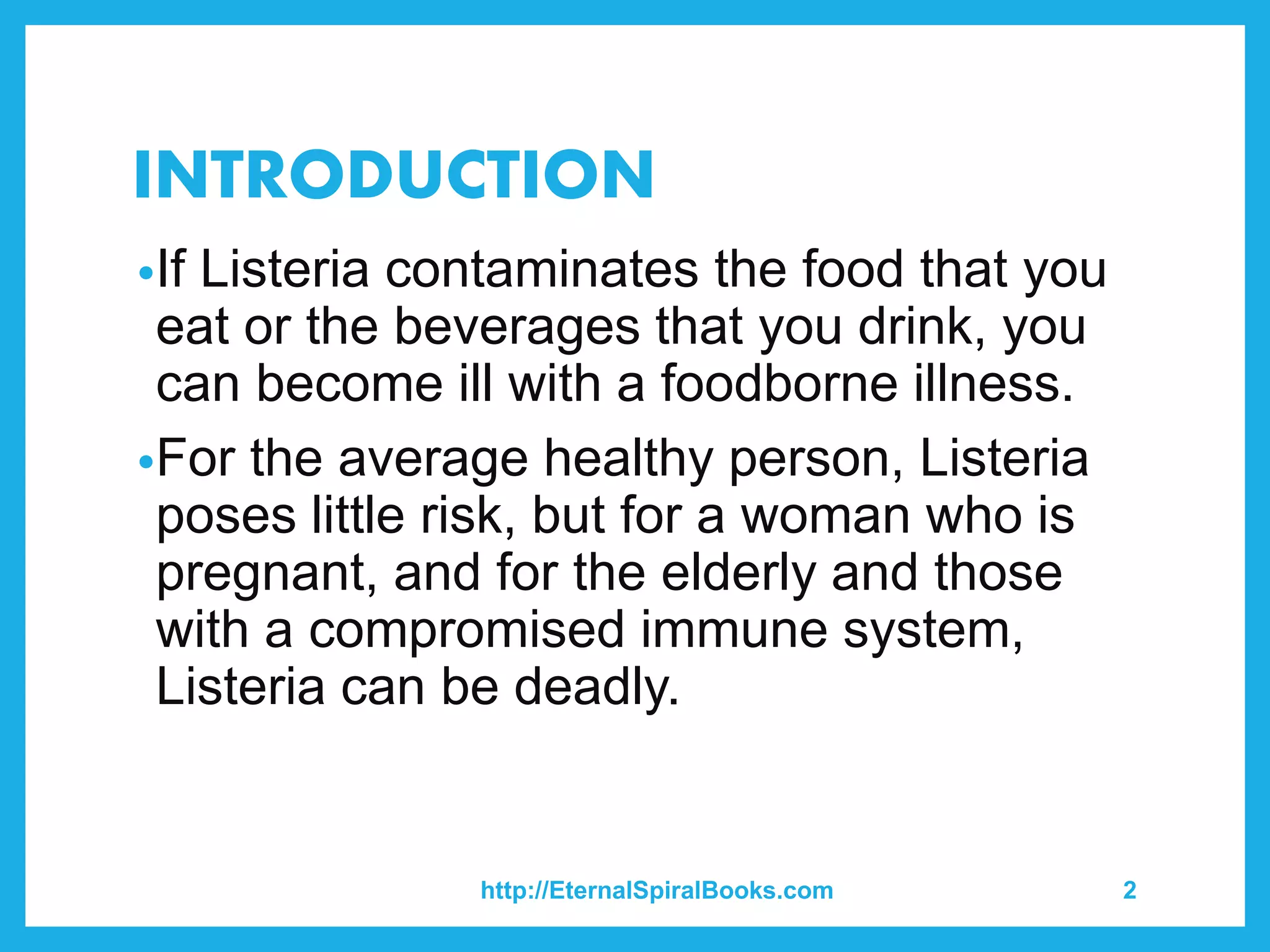 Listeria: How to Stay Safe | PPTX