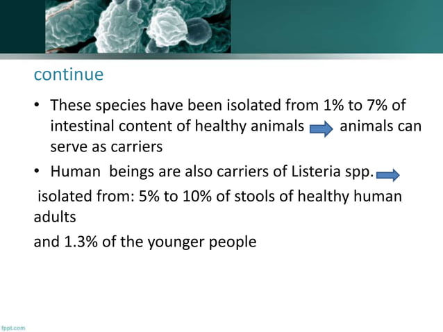 listeria food borne.pptx | Chemistry | Science