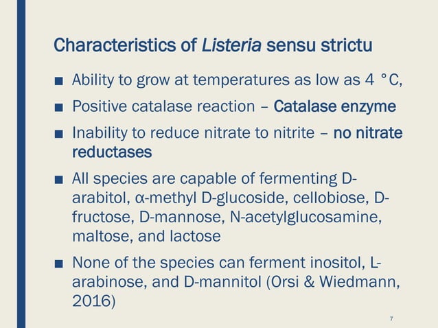 Listeria species | PDF | Infectious Diseases | Diseases and Conditions