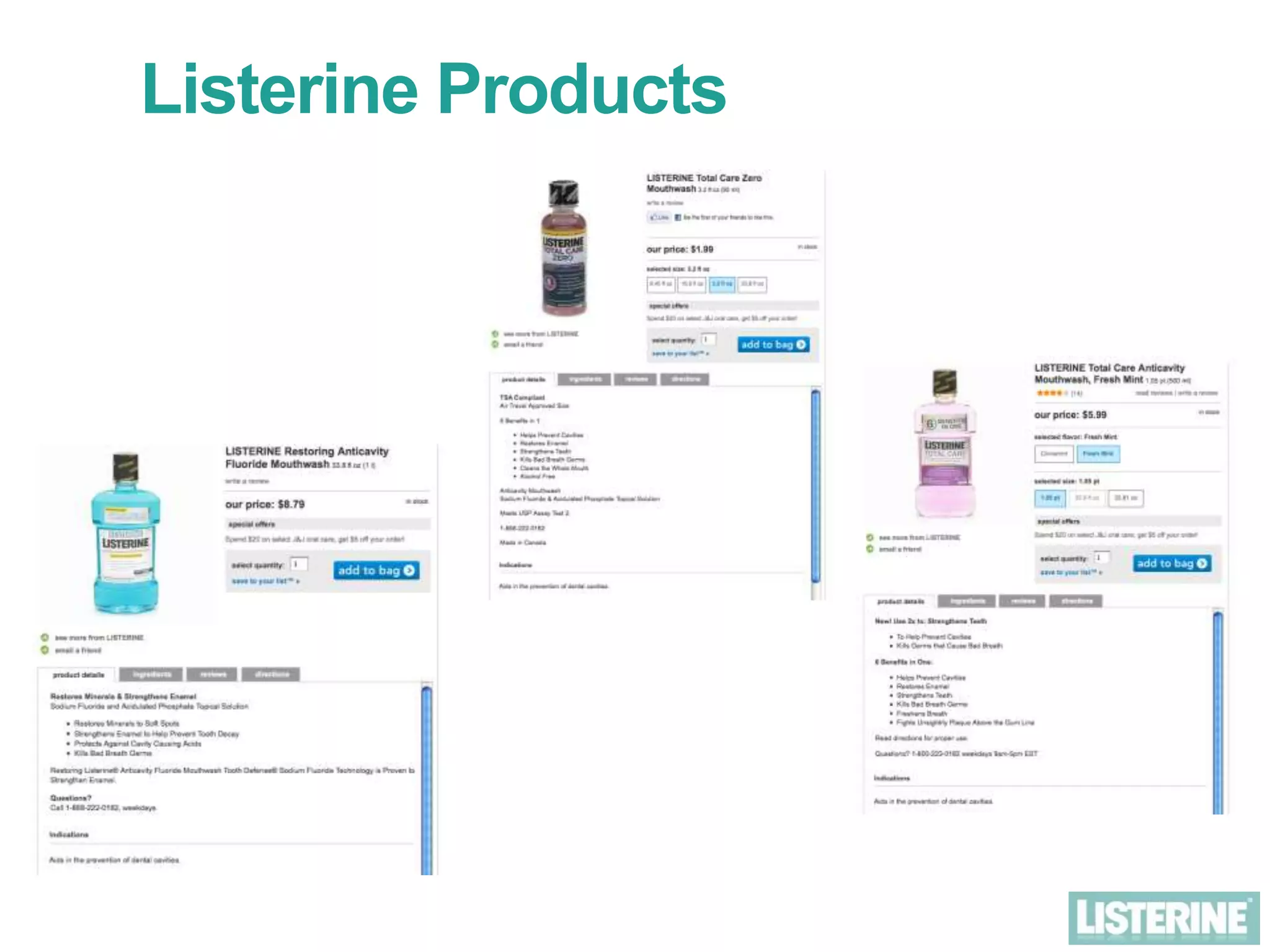 Listerine Marketing Plan | PPTX