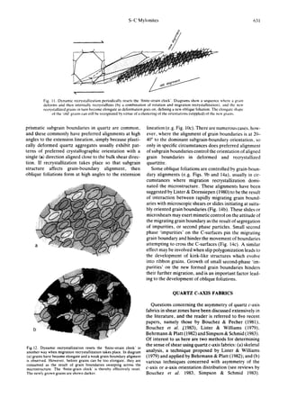 Lister & snoke 1984 s c mylonites | PDF