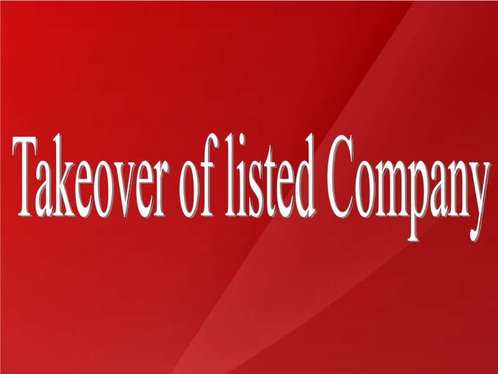 Takeover Of Listed Company Mschhajedandco takeover-of-listed-company-mschhajedandco