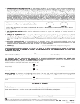 Listing agreement | PDF