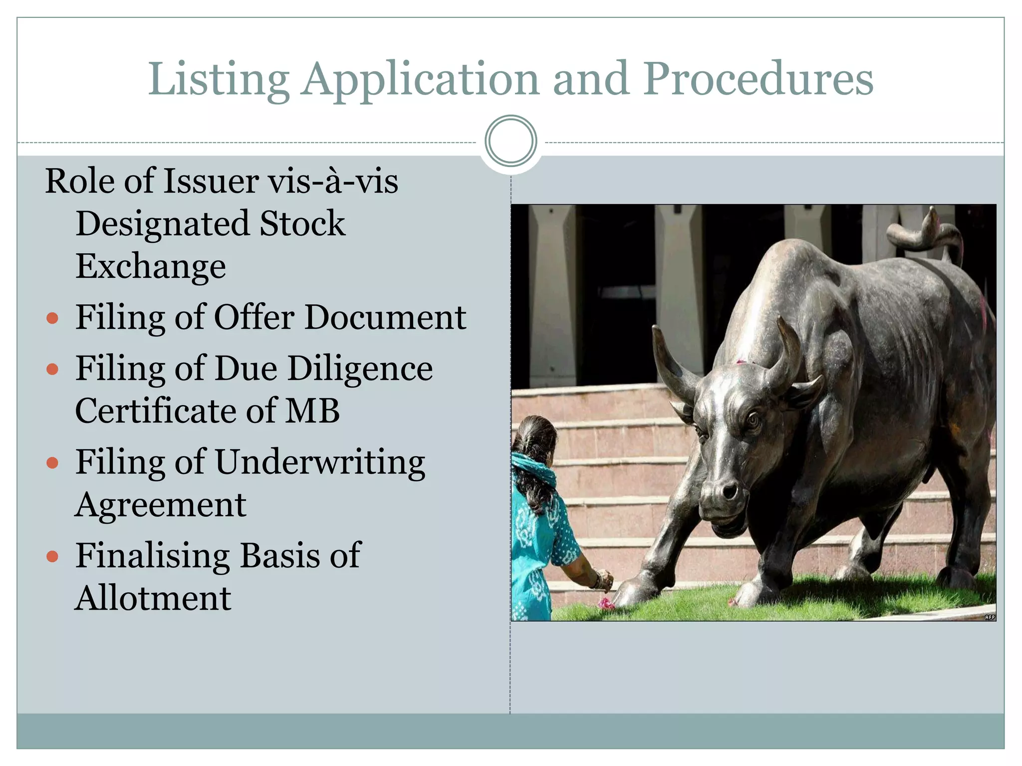 Listing Application And Procedures | PDF