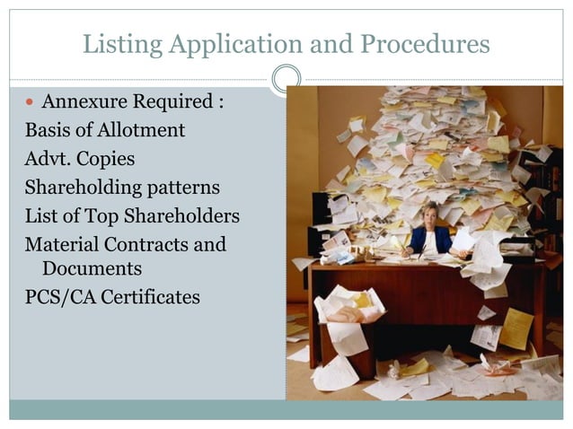 Listing Application And Procedures | PDF | Stocks and Bonds | Personal ...