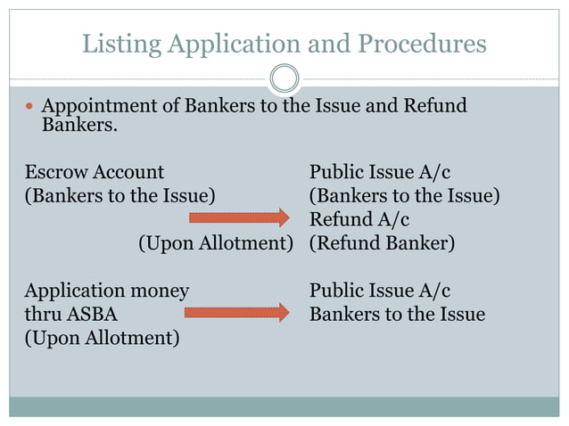Listing Application And Procedures | PDF | Stocks and Bonds | Personal ...