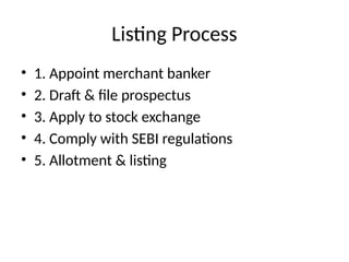 Listing_of_Securities_Presentation.pptx. | PPT