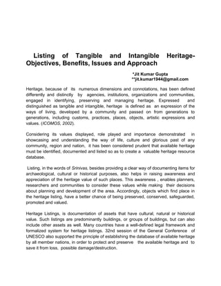 Listing of Tangible and Intangible Heritage.docx