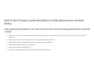 Listing Optimization.pptx