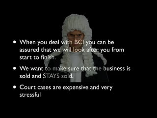 Listing presentation BCI | PDF