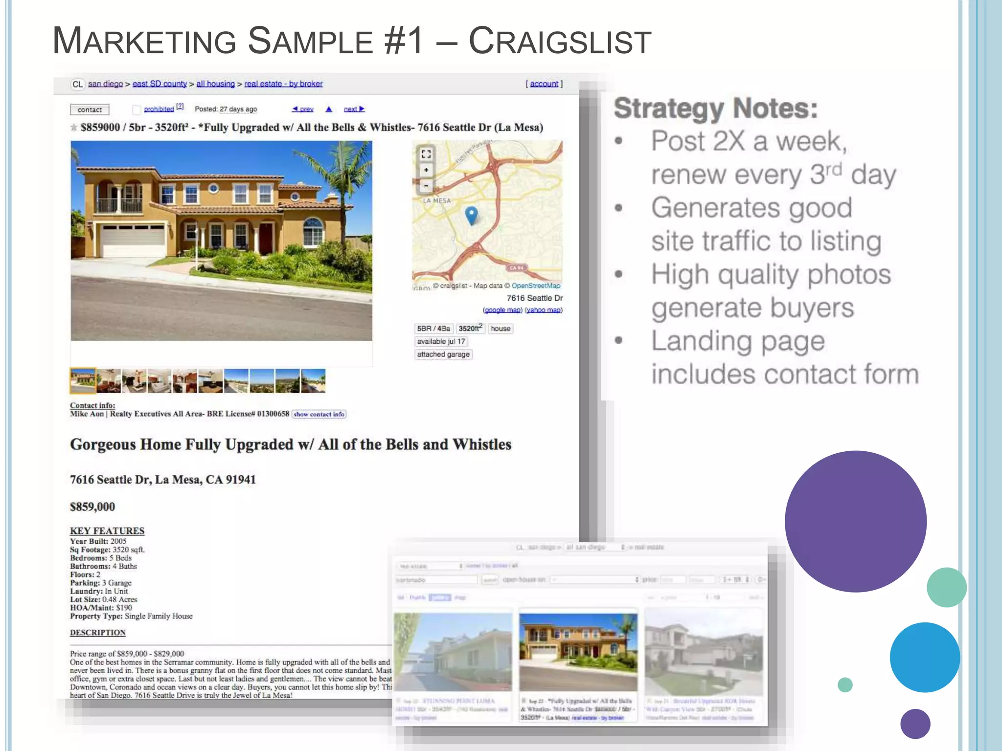Listing Presentation Template | PPT